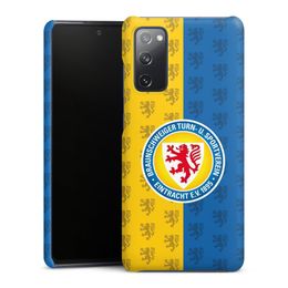 DeinDesign Galaxy S20 FE 5G Handy Premium Case Smartphone Handyh&uuml;lle Schutzh&uuml;lle matt Official Licensed Product Eintracht Braunschweig Logo Premium Case