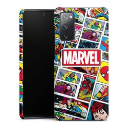DeinDesign Galaxy S20 FE Handy Premium Case Smartphone Handyh&uuml;lle Schutzh&uuml;lle matt Muster Comic Marvel Premium Case