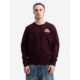 Lonsdale Herren Rundhals Sweatshirt schmale Passform LONGRIDGE