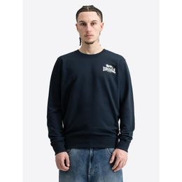 Lonsdale Herren Rundhals Sweatshirt schmale Passform LONGRIDGE