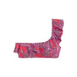 Lascana Bikinitop Damen Gr&ouml;&szlig;e 70 lila / apricot / rot / wei&szlig;