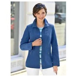Anorak Casual Looks, Damen, Gr. 38, blau, 80% Polyester, 20% Polyamid, unifarben, Jacken