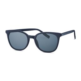 Sonnenbrille Tom Tailor "Modell 676014", Damen, blau, leicht gl&auml;nzend, Sonnenbrillen Sonnenbrille, Form Feminin, Logoschriftzug auf B&uuml;gel, Kunststofffassung