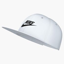 Baseball Cap Nike Sportswear "U NK DF PRO CAP S FB FUT L", Damen, Gr. L, wei&szlig;, Obermaterial: 100% Polyester, Caps, mit verstellbarem Verschluss, f&uuml;r sportliche Aktivit&auml;ten