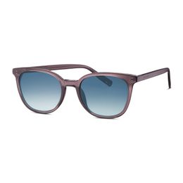 Sonnenbrille Tom Tailor "Modell 676014", Damen, rot transparent, leicht transparent, Sonnenbrillen Sonnenbrille, Form Feminin, Logoschriftzug auf B&uuml;gel, Kunststofffassung