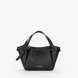 Valentino Handbags Shopper VALENTINO BAGS "MEDEA", Damen, Gr. B/H/T: 34cm x 22cm x 11cm, nero, Lederimitat, Taschen Shopper, Damen Handtasche, Umh&auml;ngetasche, Schultertasche mit Logoschriftzug