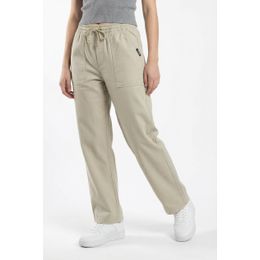 Cargohose Santa Cruz "COOMBE UTILITY PANT", Damen, Gr. L (12), N-Gr, stone, Obermaterial: 100% Baumwolle, Hosen Cargohose, aus Baumwolle, atmungsaktiv, sportliche Passform, sportlicher Stil