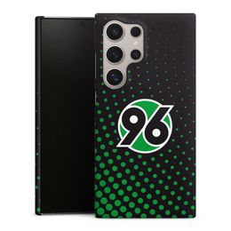 DeinDesign Galaxy S24 Ultra Handy Premium Case Smartphone Handyh&uuml;lle Schutzh&uuml;lle matt Logo Hannover 96 Muster Premium Case