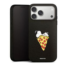 DeinDesign iPhone 17 Pro Max Handy PLA Handyh&uuml;lle Handyh&uuml;lle aus nachwachsenden Rohstoffen Organic Case Peanuts Pizza Snoopy Organic Case