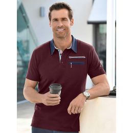 Kurzarmshirt Catamaran "Kurzarm-Shirt", Herren, Gr. 44/46, rot (bordeaux), 100% Baumwolle, unifarben, ohne Ausschnitt, Shirts
