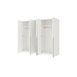 Dreamer Junges Wohnen Dreht&uuml;renschrank mit Glast&uuml;ren Dreamer wei&szlig; Ma&szlig;e (cm): B: 252,8 H: 220 T: 58.5 &raquo; M&ouml;bel Kraft