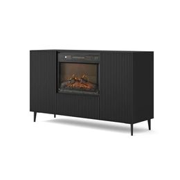 M&ouml;bel Kraft Sideboard schwarz Ma&szlig;e (cm): B: 139,5 H: 85,5 &raquo; M&ouml;bel Kraft