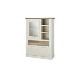M&ouml;bel Kraft Vitrine holzfarben Ma&szlig;e (cm): B: 110 H: 160 T: 41.0 &raquo; M&ouml;bel Kraft