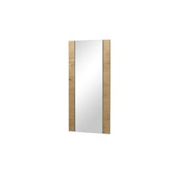 M&ouml;bel Kraft Spiegel holzfarben Glas,Aluminium,Holzwerkstoff Ma&szlig;e (cm): B: 59 H: 115 T: 2.0 &raquo; M&ouml;bel Kraft