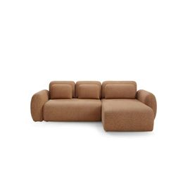 M&ouml;bel Kraft Ecksofa mit Schlaffunktion Falco kupfer Ma&szlig;e (cm): B: 304 H: 95 &raquo; M&ouml;bel Kraft