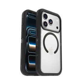 Otterbox Handyh&uuml;lle "Defender Series Pro XT f&uuml;r Appe iPhone 17 Pro", schwarz, transparent, Apple iPhone 17 Pro, H&uuml;llen, Backcover, Schutzh&uuml;lle, Handyschutzh&uuml;lle, Case, Schutzcase, sto&szlig;fest, Handyh&uuml;lle