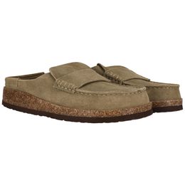 Sandale NOU "Emilio M Leather Cork MOC V2", Herren, Gr. 45, fallen rock, Leder, Schuhe Sandale
