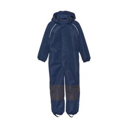 Schneeoverall Color Kids "Schneeoverall COOverall", M&auml;dchen, Gr. 98, N-Gr, blau (total eclipse), Obermaterial: 100% Polyester PES., Overalls