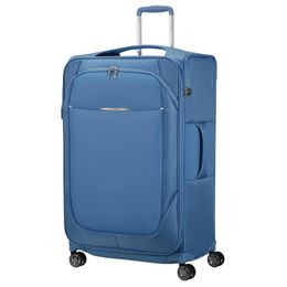 Weichgep&auml;ck-Trolley Samsonite "RE-LITE, verschiedene Gr&ouml;&szlig;en und Farben", Damen, Gr. B/H/T: 48cm x 78cm x 33cm 115 l, blau (capri blau), Polyester, Koffer Weichgep&auml;ck-Trolley, mit arretierbarem und versenkbarem Druckknopf-Trolleysystem