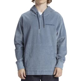 Kapuzensweatshirt DC Shoes "Belview", Herren, Gr. M, blau (ashley blau), Obermaterial:98% Walkfrottier, 2% Elasthan;, Sweatshirts Kapuzensweatshirt