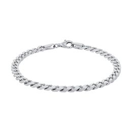 Panzerarmband Amor, silberfarben, Armb&auml;nder, Damen, 21cm, Silber 925 (Sterlingsilber), Panzerarmband
