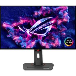 ASUS Gaming-Monitor "XG27AQDMG", Energieeffizienz: F, schwarz, B:60,5cm H:36,8cm T:5cm, Monitore, Gaming-Monitor
