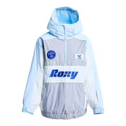 Snowboardjacke Roxy "Chloe Kim 10K", Damen, Gr. L, ash, Obermaterial: 59% recyceltem Nylon, 41% Nylon;, Jacken Snowboardjacke