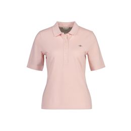 Poloshirt Gant "Poloshirt SLIM SHIELD PIQUE POLO 1er Pack", Damen, Gr. M, pink (rosa), Obermaterial: 100% Baumwolle CO., Shirts Poloshirt