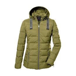 G.I.G.A. by Killtec Steppjacke "GW 4 WMN QLTD JCKT", Damen, Gr. 44, gr&uuml;n (waldmeister), Oberstoff: 100% Polyester (recycelt), Futter: 100% Polyamid, Wattierung: 100% Polyester, G.I.G.A. DX BY KILLTEC, Jacken Steppjacke, Modische, wasserabweisende Steppjacke, recycelte Materialien