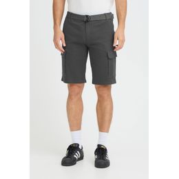 Cargoshorts Blend "BHBelos", Herren, Gr. XL, US-Gr&ouml;&szlig;en, forged iron, Twill, 98% Baumwolle, 2% Elasthan, unifarben, normal kniefrei, Hosen, L&auml;ssige Cargo-Shorts mit Taschen