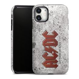 DeinDesign iPhone 11 Handy Panzer Handyh&uuml;lle robuste Outdoor H&uuml;lle Schutzh&uuml;lle gl&auml;nzend Merchandise Acdc Logo Tough Case