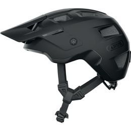 Mountainbikehelm Abus "MODROP" Gr. M, schwarz (velvet schwarz), Helme, M Kopfumfang: 54cm - 58cm