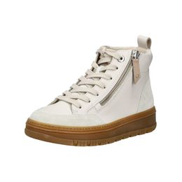 Sneaker Paul Green "Paul Green Sneaker Leder", Damen, Gr. 38, wei&szlig;, Leder, Schuhe Sneaker