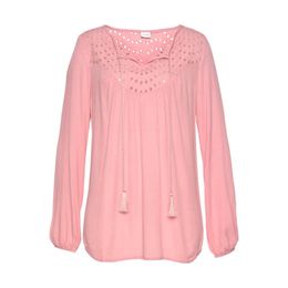 Lascana Bluse Damen Gr&ouml;&szlig;e S/M rosa
