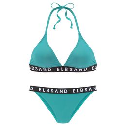 ELBSAND Bikini Damen Gr&ouml;&szlig;e S mint / schwarz / wei&szlig;