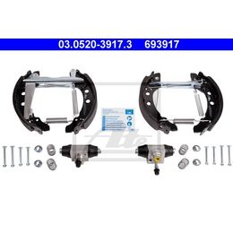 ATE Bremsensatz, Trommelbremse 1420-52164 hinten f&uuml;r SEAT VAG 823501615B 171501615 171501615C