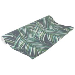 Vliestapete SUPERFRESCO EASY "Palm Bl&auml;tter - Gr&uuml;n", blau, B:0,52m L:10m, Vlies, Tapeten, FSC zertifiziert, mit lebhaftem Druck, 10 Meter L&auml;nge