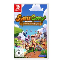 U & I ENTERTAINMENT Spielesoftware "Sports Camp: Ein Abenteuer mit 35 Spielen", transparent (ohne farbbezeichnung), Nintendo Switch, Spielesoftware