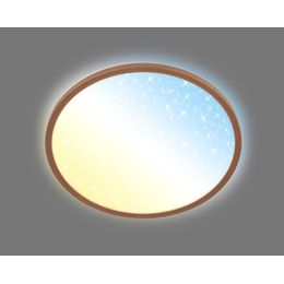 Briloner Leuchten LED Panel "SLIM 7655014", braun, Leuchten