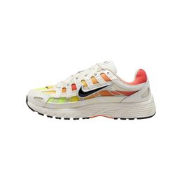 Sneaker Nike Sportswear "P-6000", M&auml;dchen, Gr. 40, sail, schwarz, cosmic clay, volt ice, Synthetik, Textil, Schuhe Sneaker, F&uuml;r Kinder & Jugendliche