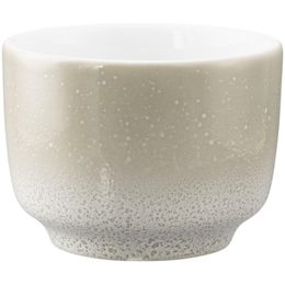Tasse Seltmann Weiden "Sento Home", beige, cream, wei&szlig;, gesprenkelt, H:6,2cm &Oslash;:8,4cm, Porzellan, Trinkgef&auml;&szlig;e, Tasse, Kaffee- Teetasse ohne Henkel, 230 ml
