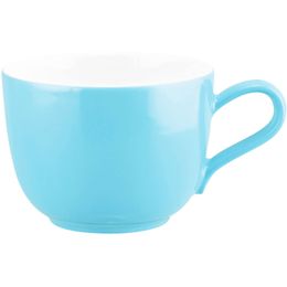 Tasse Seltmann Weiden "Liberty Pure Colors", lagoon blau, B:11,6cm H:6,4cm &Oslash;:8,7cm, Porzellan, Trinkgef&auml;&szlig;e, Tasse, Kaffeetasse