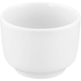 Tasse Seltmann Weiden "Sento Home", wei&szlig;, unifarben, H:6,2cm &Oslash;:8,4cm, Porzellan, Trinkgef&auml;&szlig;e, Tasse, Kaffee- Teetasse ohne Henkel, 230 ml