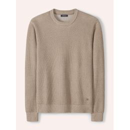 Walbusch Strukturpullover Bicolor