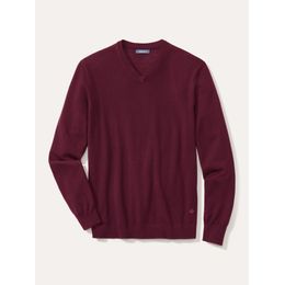 Walbusch V-Pullover Merino Extrafein