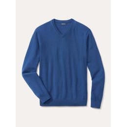 Walbusch V-Pullover Merino Extrafein