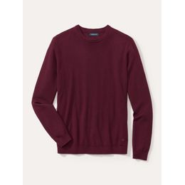 Walbusch Rundhals-Pullover Merino Extrafein