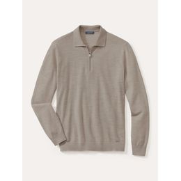 Walbusch Polo-Pullover Merino Extrafein