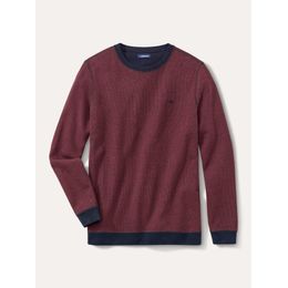 Walbusch Struktur Pullover Bicolor