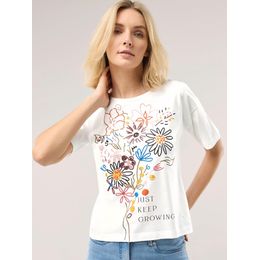 Walbusch Baumwollshirt Floral
